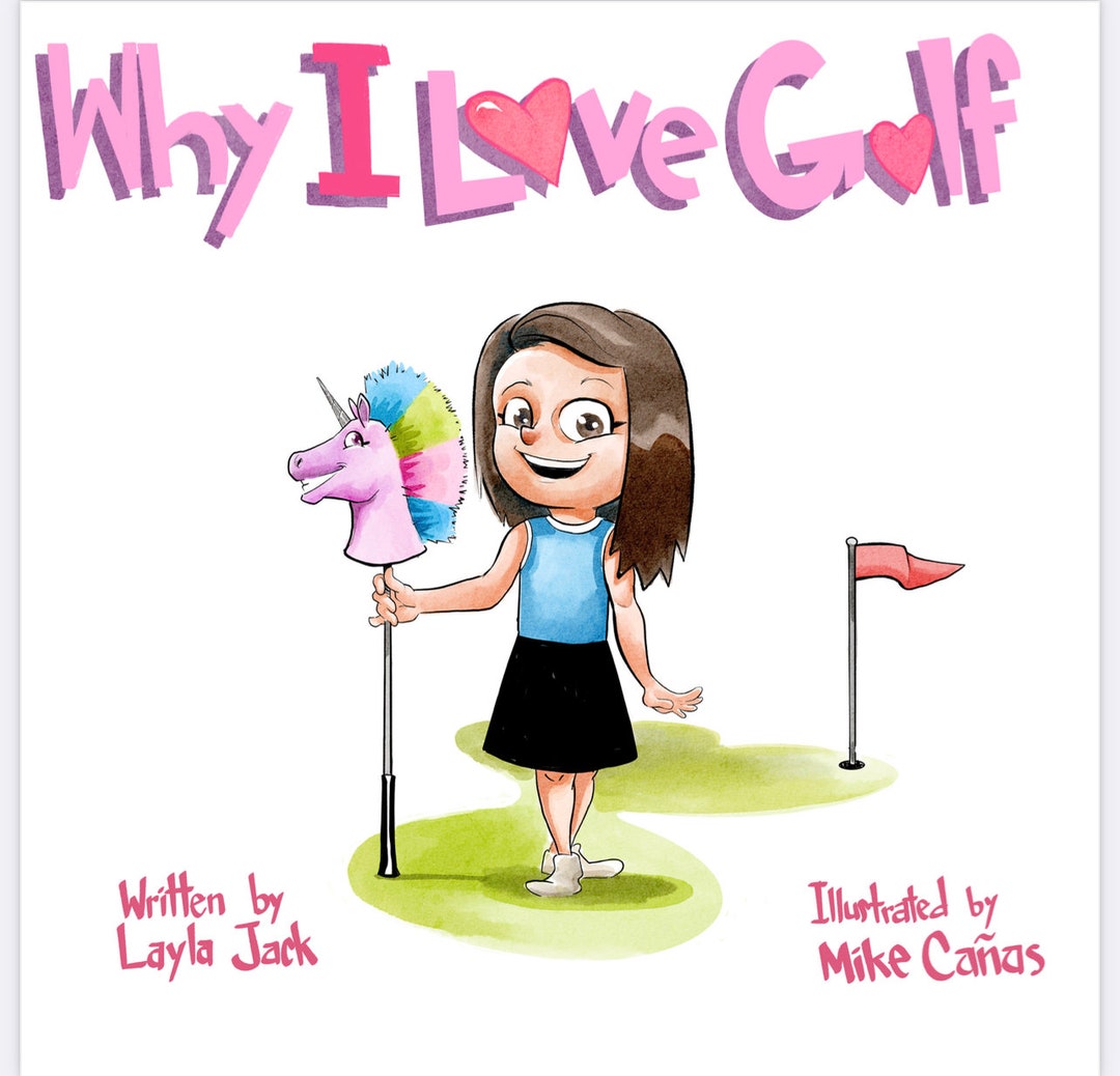 Why I Love Golf - Children's Book - Etsy