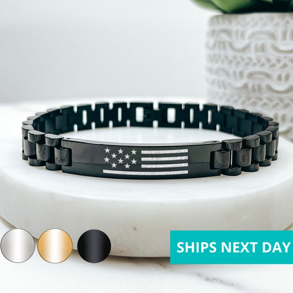 Flag Bracelet - Etsy