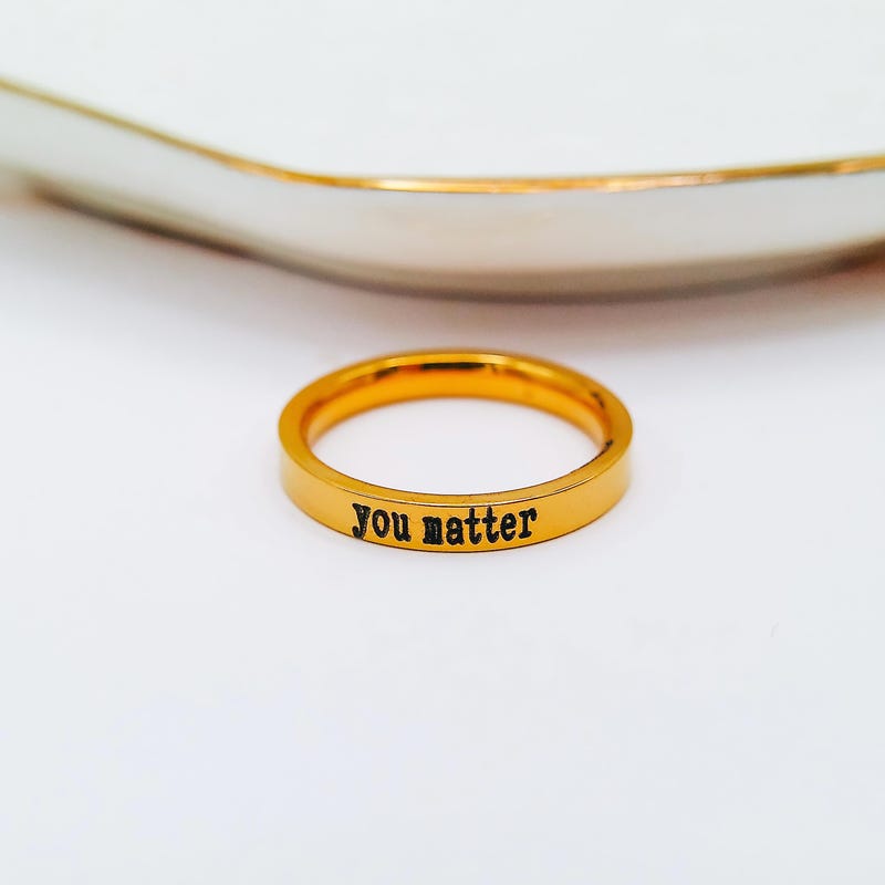 You Matter Rings - Etsy