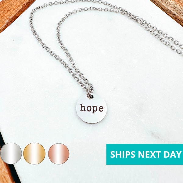 Hope Necklace - Etsy