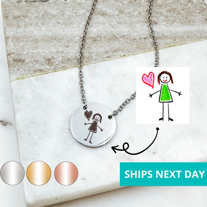 Drawing Necklace - Etsy
