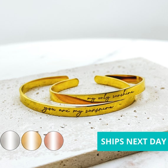 You are my sunshine bracelet mother daughter store