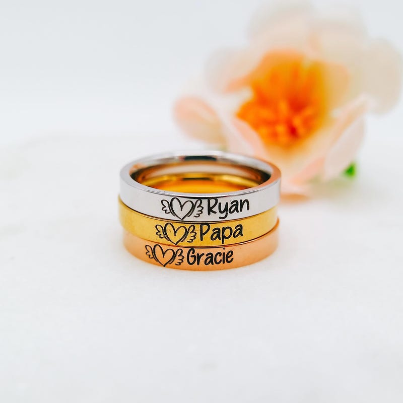 Memorial Ring - Etsy