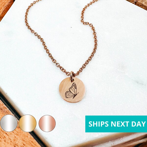 Dainty Butterfly - Etsy