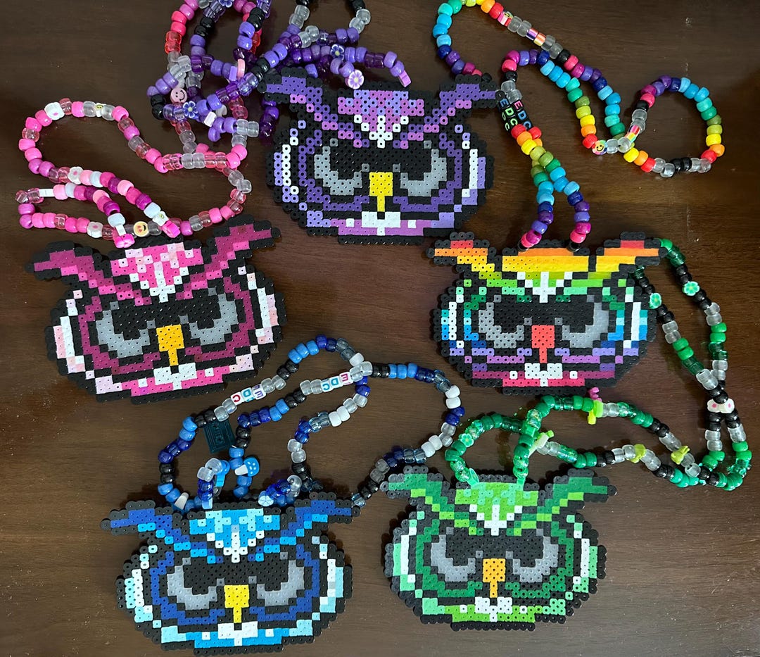 EDC Perler | Electric Daisy Perler | Owl Perler | EDCO | EDCLV | Kandi ...