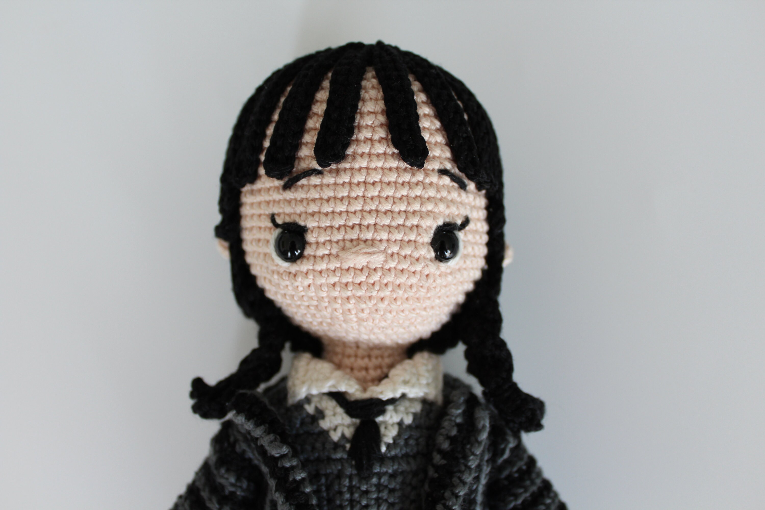 Crochet Pattern Wednesday, Amigurumi Pattern, + School Uniform ...