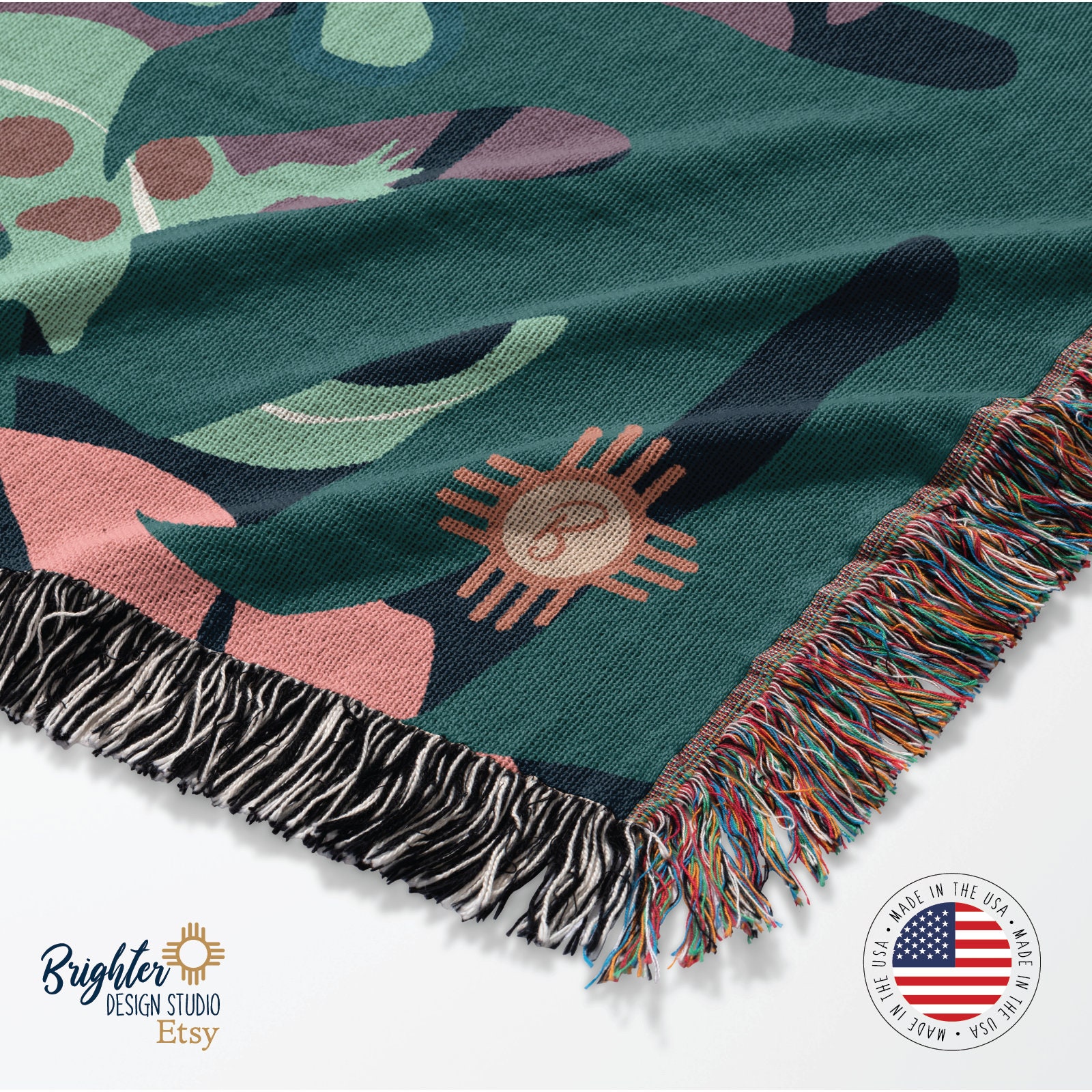 Hidden Gecko Woven Blankets - Etsy