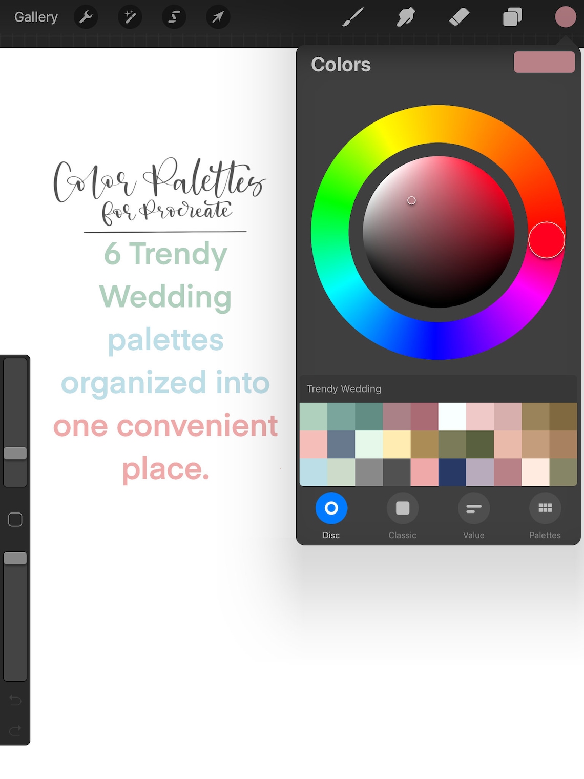 Create organized color palette from image - rilobl