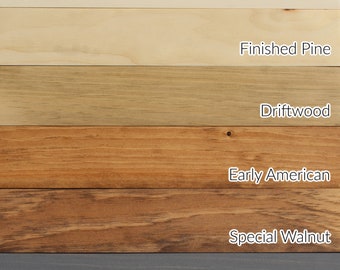 SAMPLES of Stain Colors Over Maple Wood Order Stain - Etsy