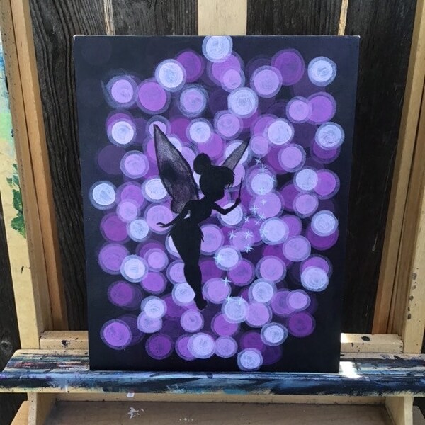 Tinker Bell Painting - Etsy