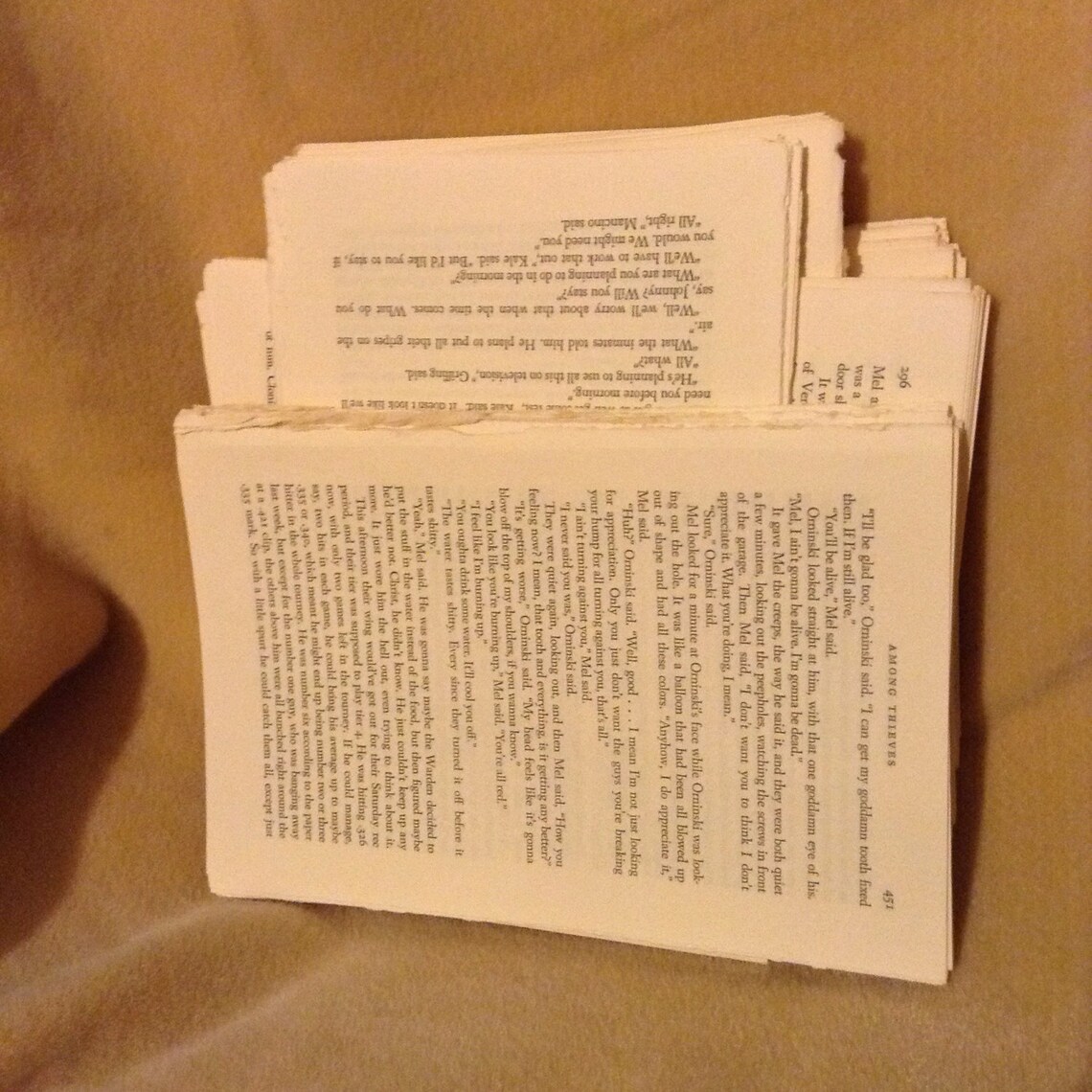Vintage Book Pages - Etsy