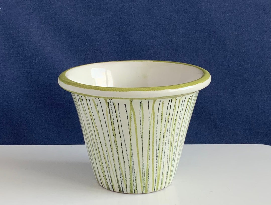 Bitossi Italy Aldo Londi Linea Planter 8cm / 3 Inches High Mid Century ...