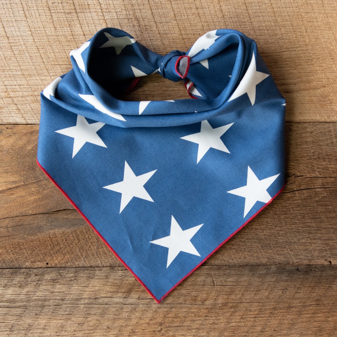 Mackinac Island Blue Star Dog Bandana - Etsy