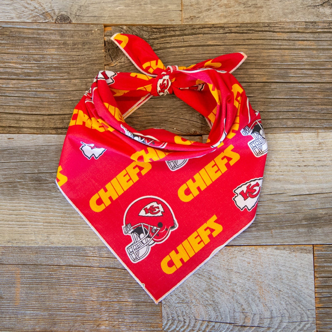 Kansas City Chiefs Football Dog Bandana - Etsy