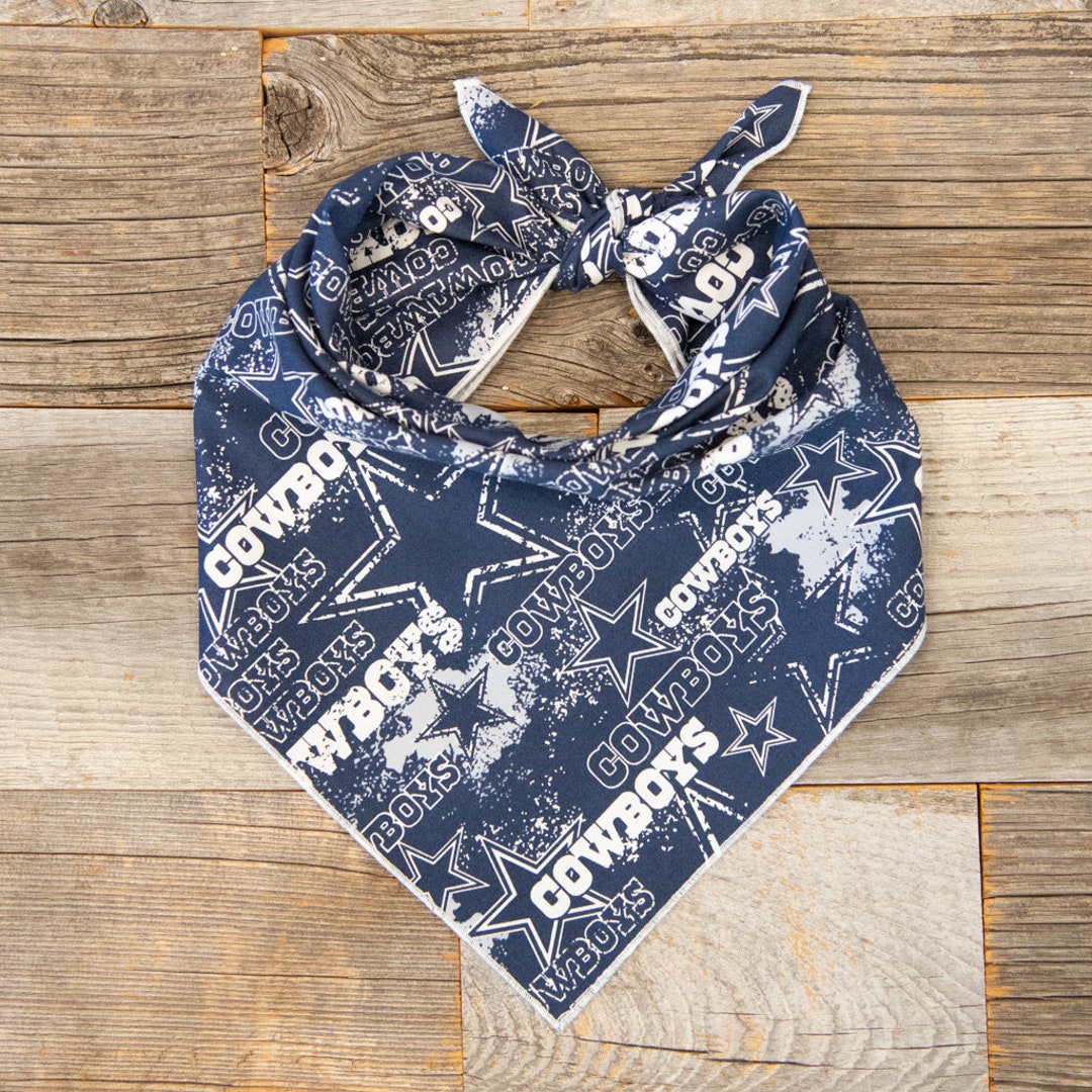 Cowboys Dog Bandana Dallas Cowboys Football Tie on Dog - Etsy