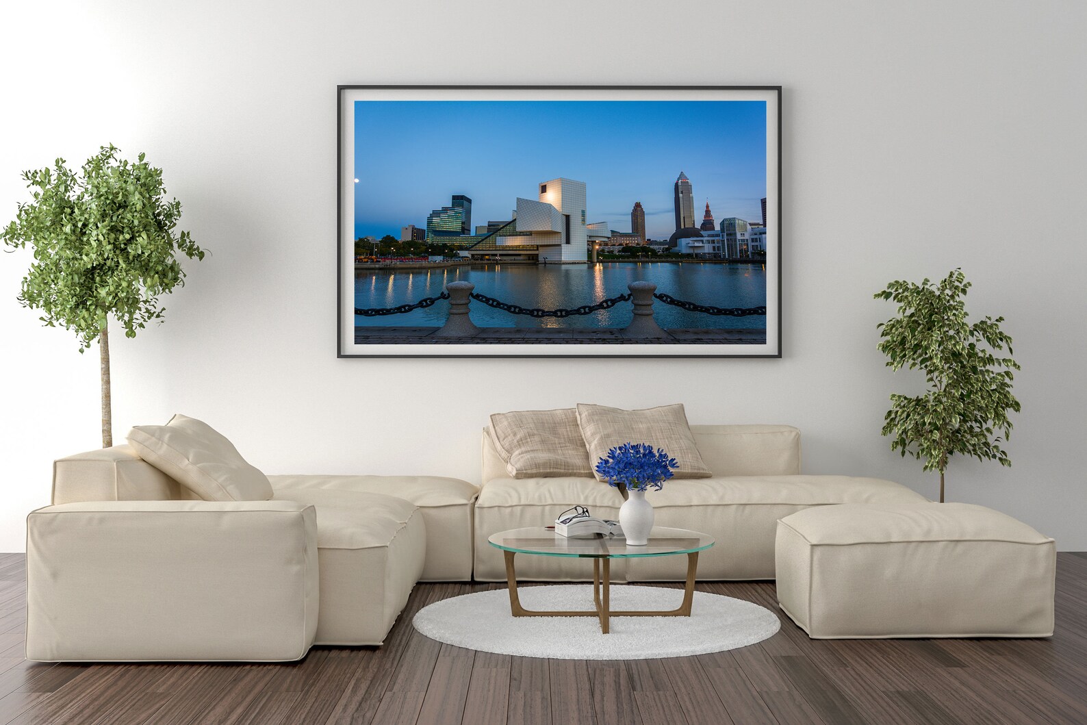 Cleveland Skyline From Voinovich Park - Etsy