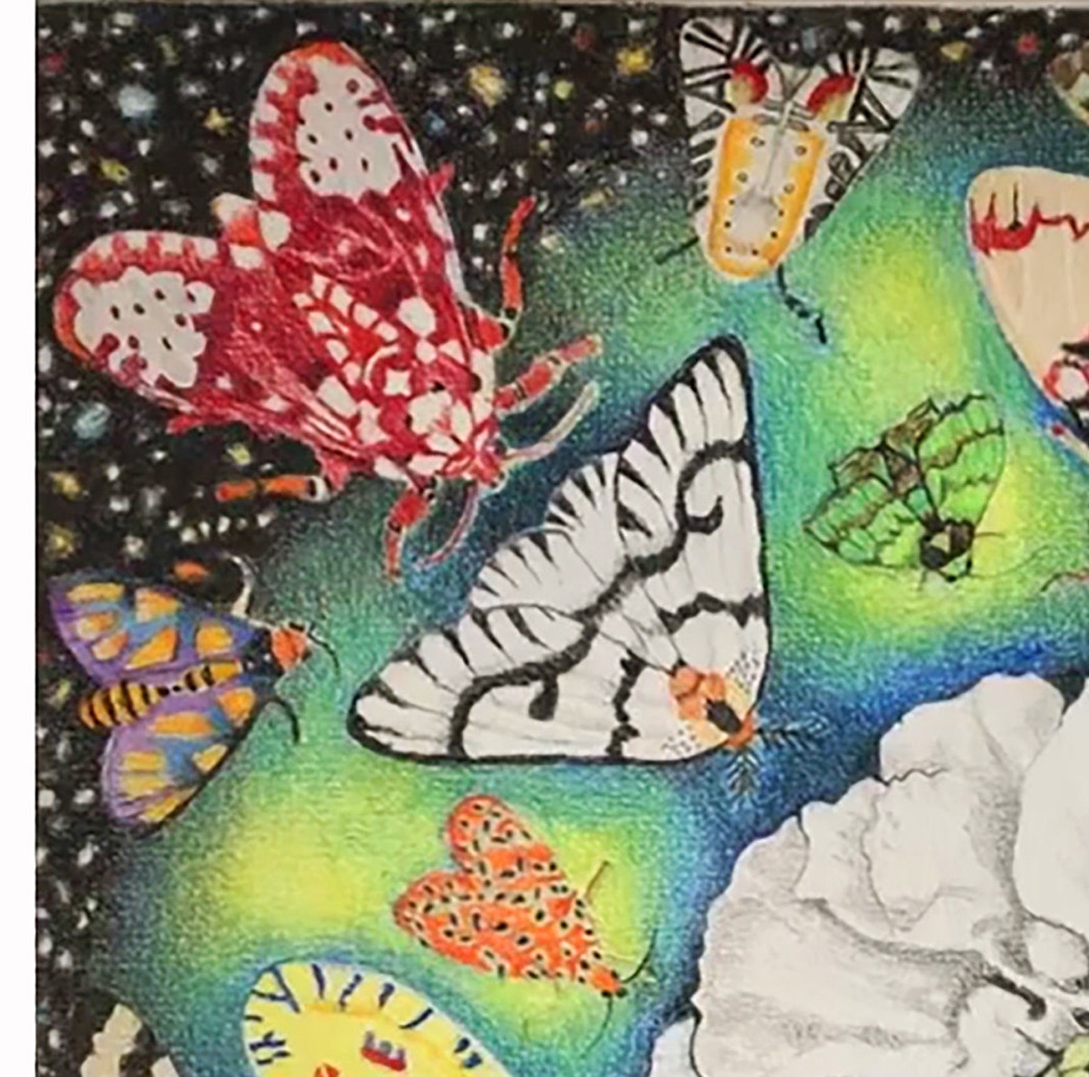 Surreal Art Print, Insect Painting That Will Add Flare to Any Room ...