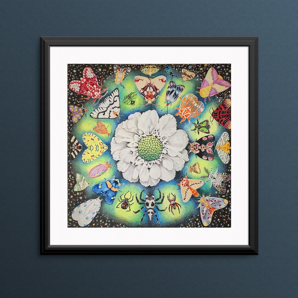 Surreal Art Print, Insect Painting That Will Add Flare to Any Room ...