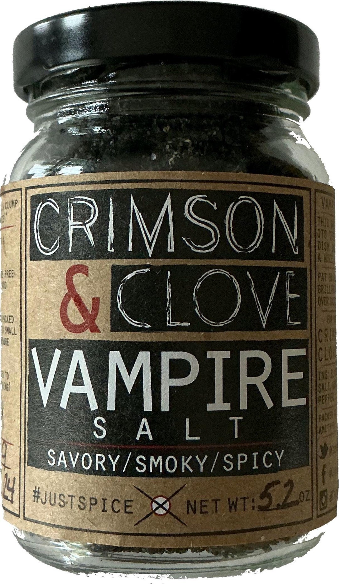 Vampire Salt by Crimson and Clove (5.2 Oz) - Etsy