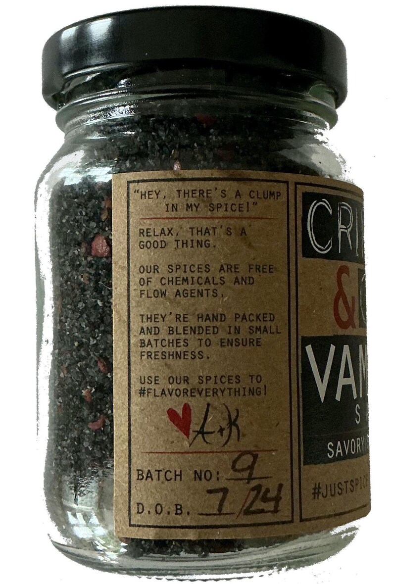 Vampire Salt by Crimson and Clove (5.2 Oz) - Etsy