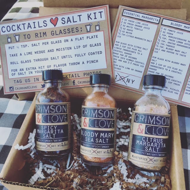 Cocktails Love Salt Set Rimming Salt Gift Set Contains All - Etsy