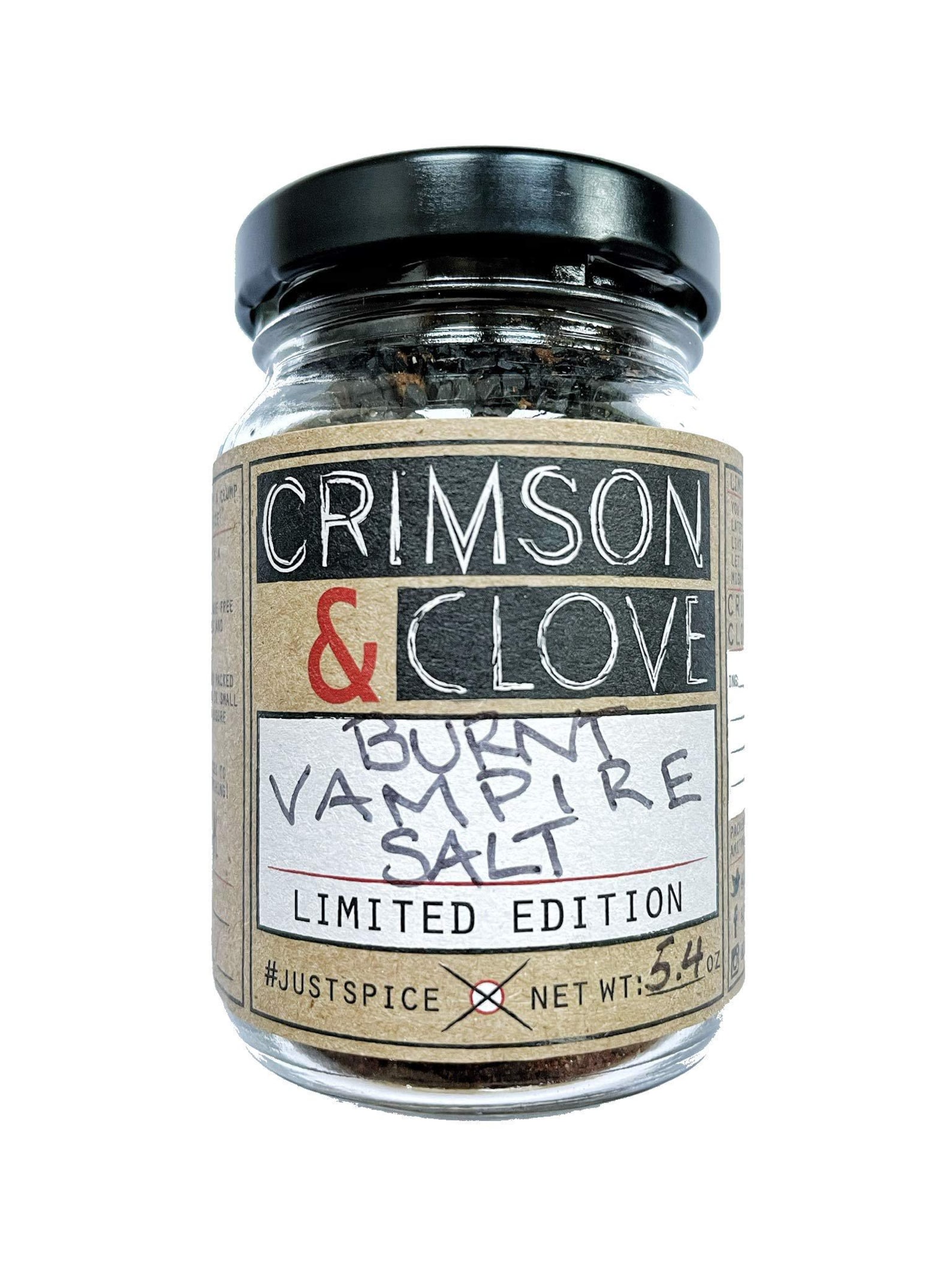 Burnt Vampire Salt by Crimson and Clove (5.2 Oz) - Etsy
