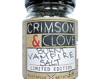 Burnt Vampire Salt by Crimson and Clove (5.2 Oz) - Etsy
