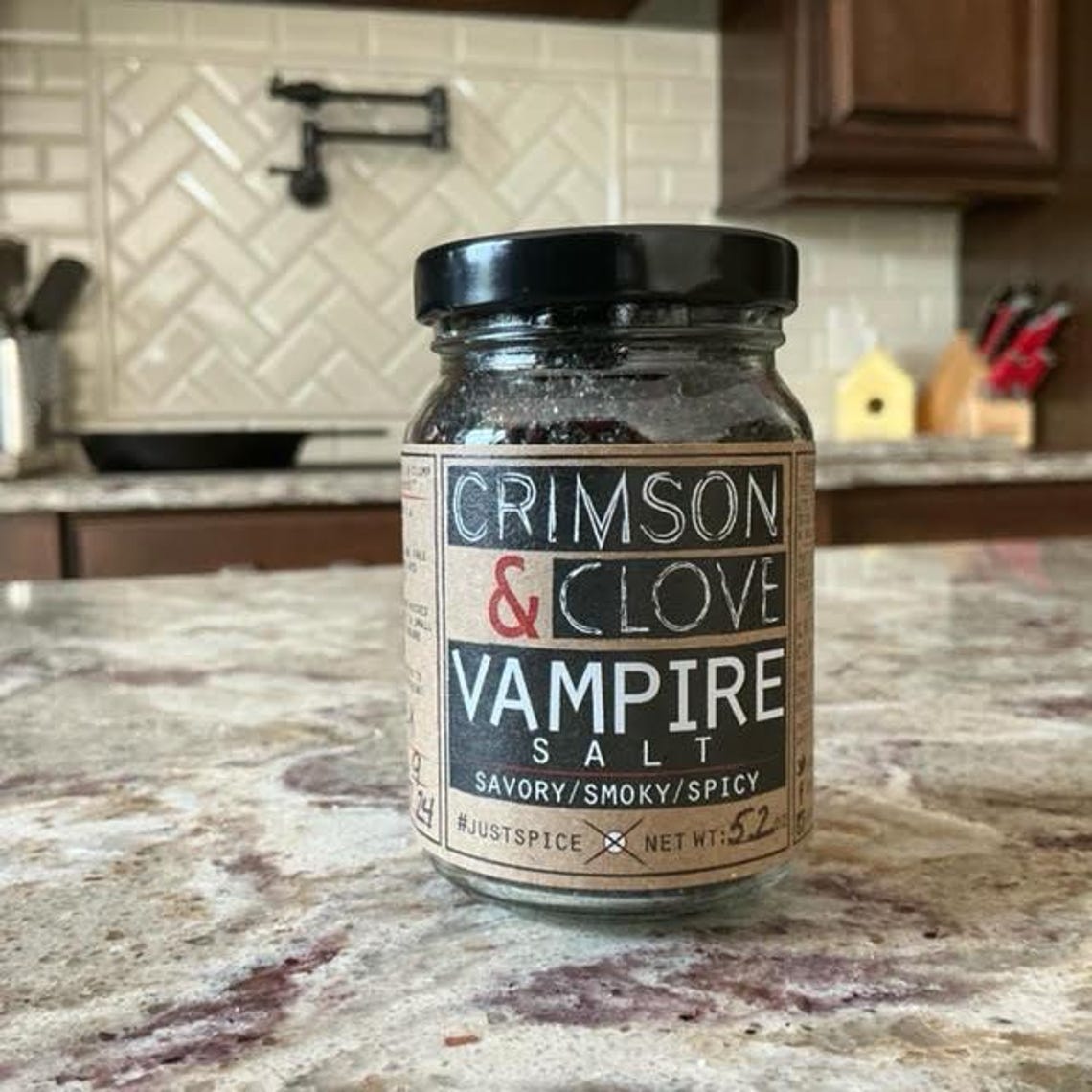 Vampire Salt by Crimson and Clove (5.2 Oz) - Etsy