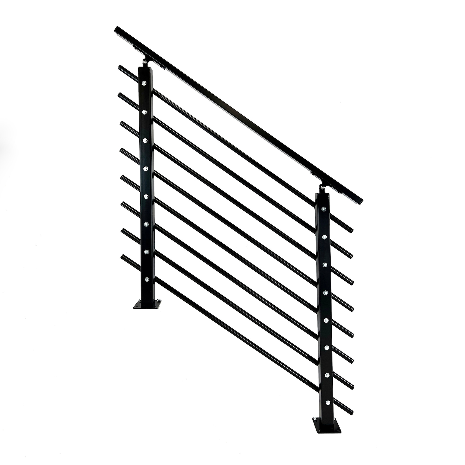 Modern Horizontal Adjustable Railing Banister System, for Staircases ...