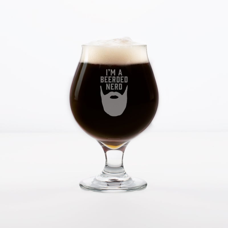 Stemmed Beer Goblet Glass - Etsy
