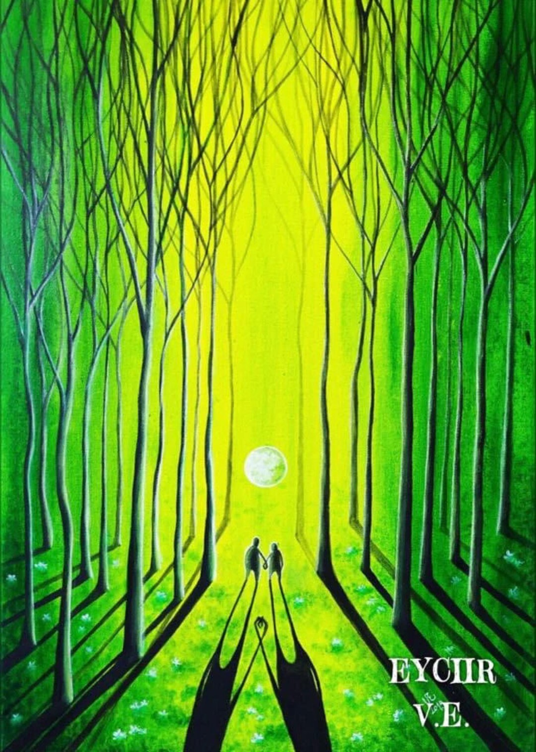 SIGNED ART PRINT Dark Art, Surrealism, Fantasy Art, Love, Home Decor ...