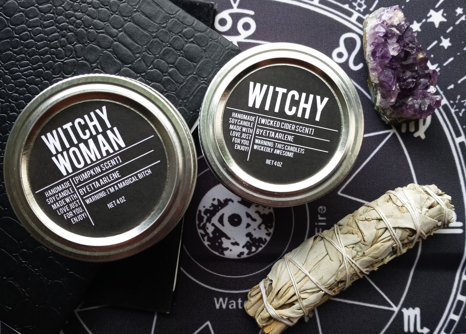 Witchy Woman Candle 4oz Witches Candles Bad Witch Candles - Etsy