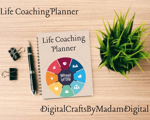 Life Coaching Wheel of Life Printable Planner Life Circle - Etsy