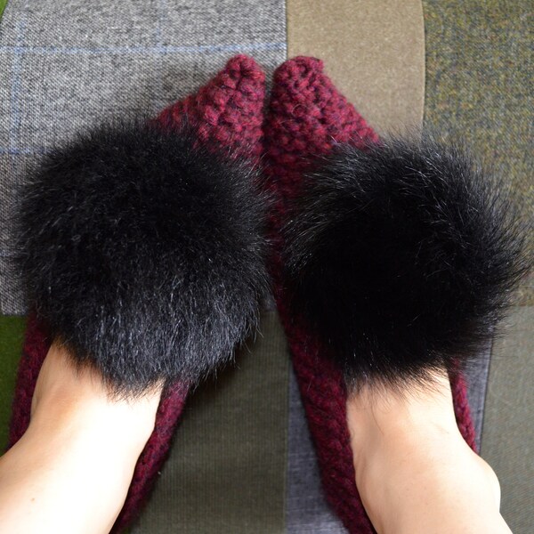 Black Dark Red Shoes - Etsy