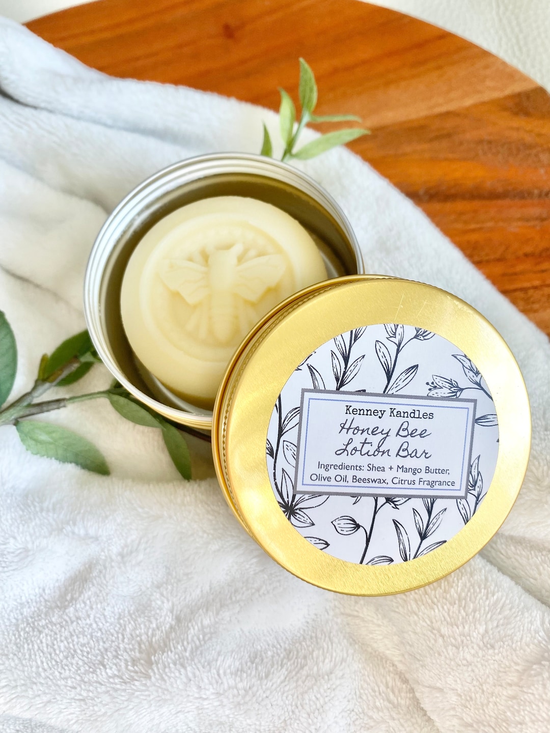 Honey Bee Lotion Bar - Etsy
