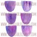 Hand Painted Rainbow Mermaid Scales Clip Art, Watercolor Mermaid Scales ...