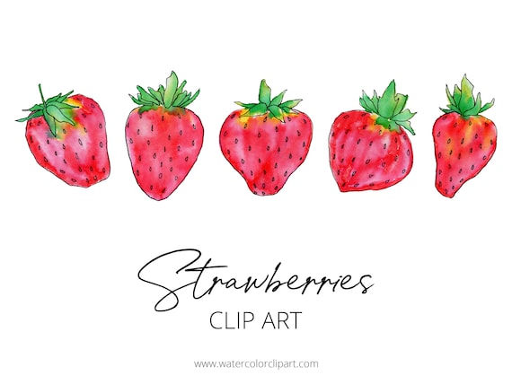 Clip Art De Fruta De Fresa