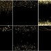 Black and Gold Digital Paper Pack, Gold Confetti Background, INSTANT ...