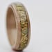 Wood Nature Wedding Rings, Engagement Flower Ring, Light Women Wooden ...