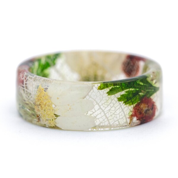 Clear Resin Ring - Etsy