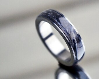 Mens titanium ring | Etsy