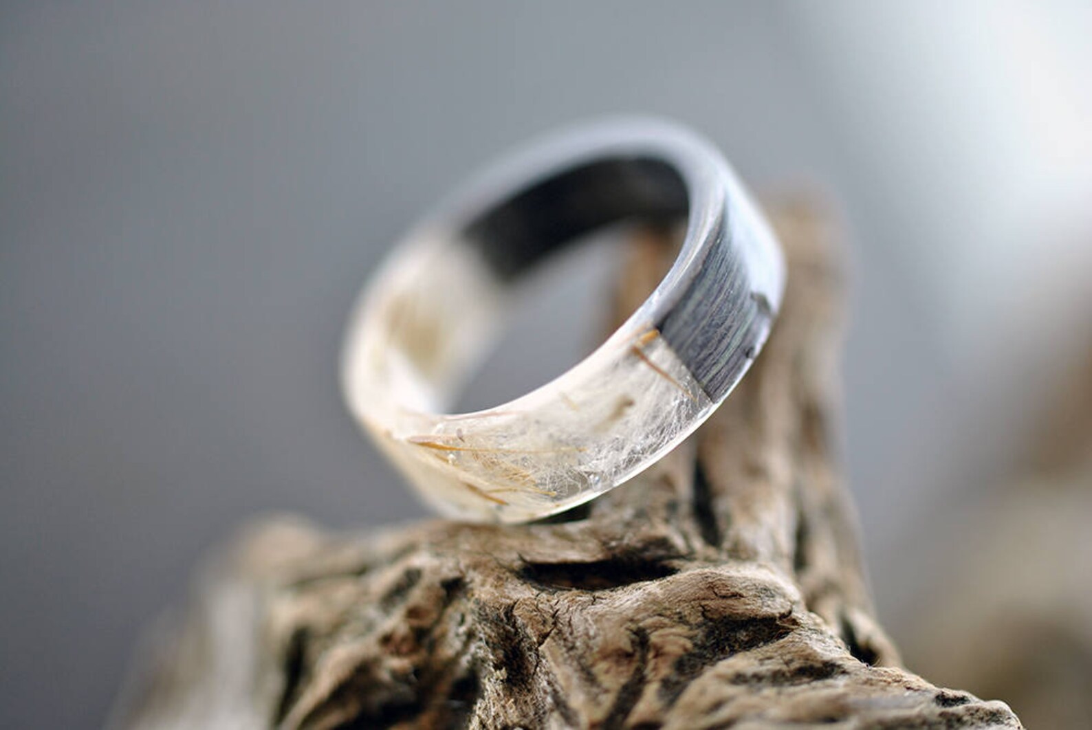 Wood Resin Rings Flower Resin Rings Mens Resin Rings Resin | Etsy