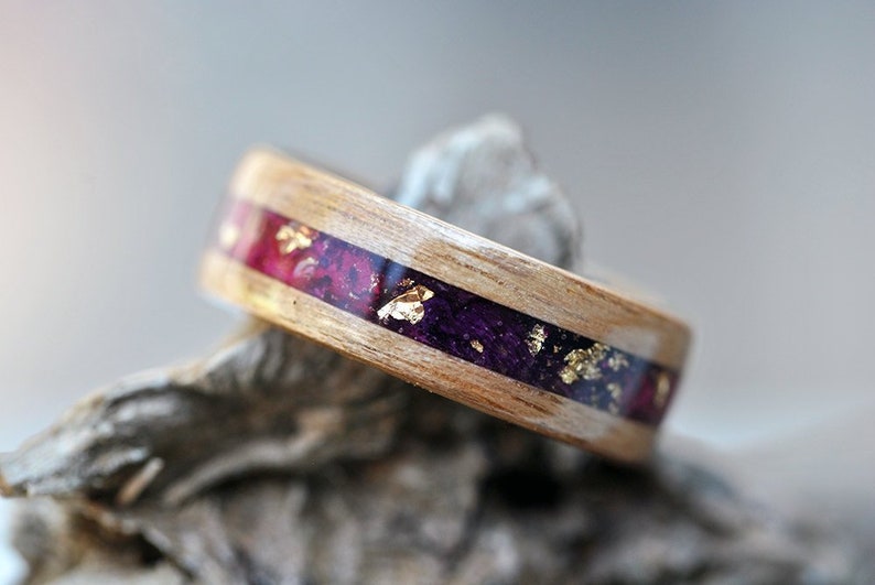 Wood Ring Women 5 Year Anniversary Wooden Engagement Rings - Etsy