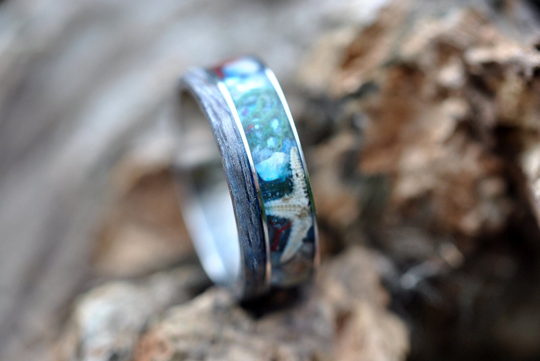 Men's titanium wedding band Titanium wedding band Titanium | Etsy