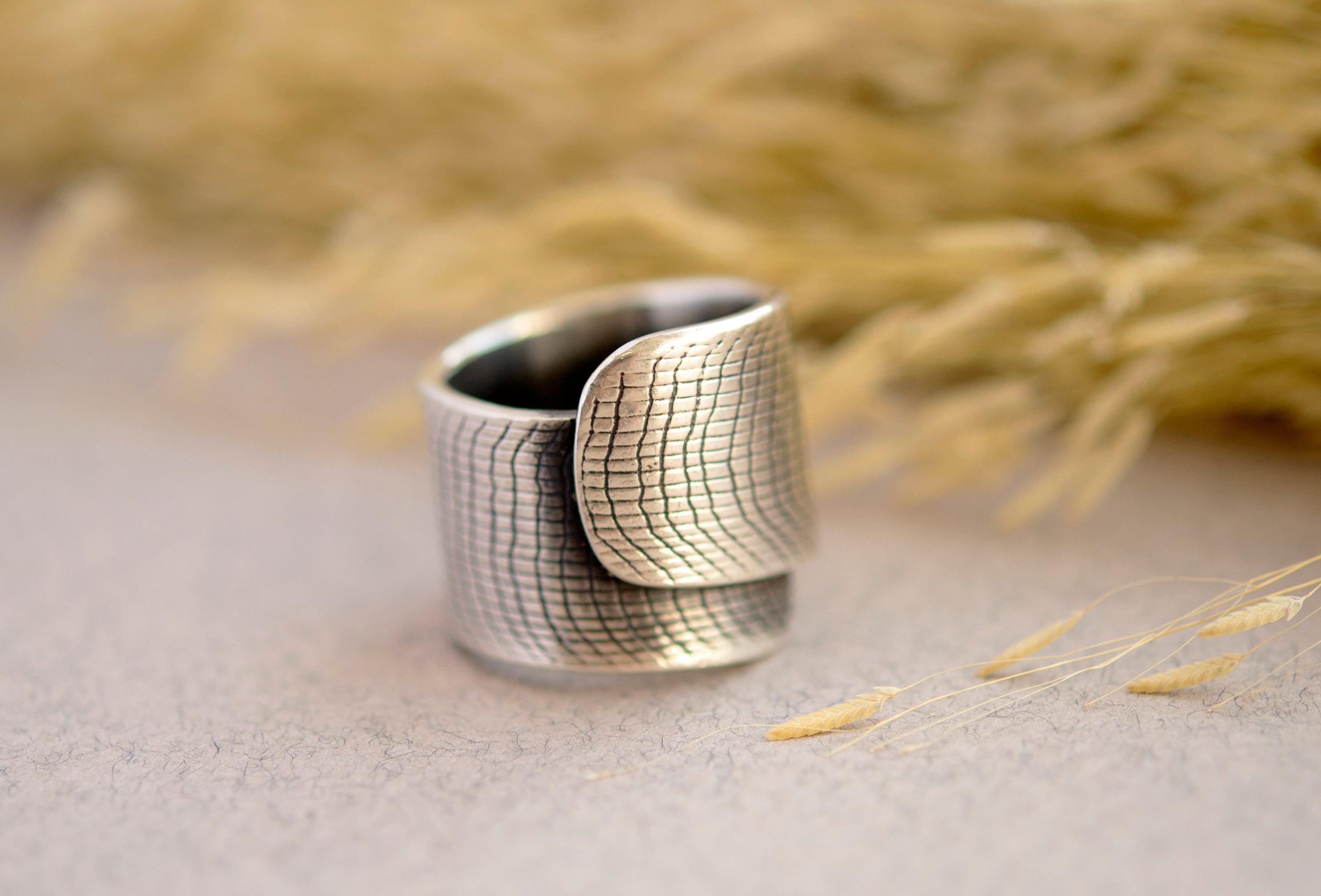Women's Wide Band Ring. Women's Silver Ring. Silver - Etsy UK