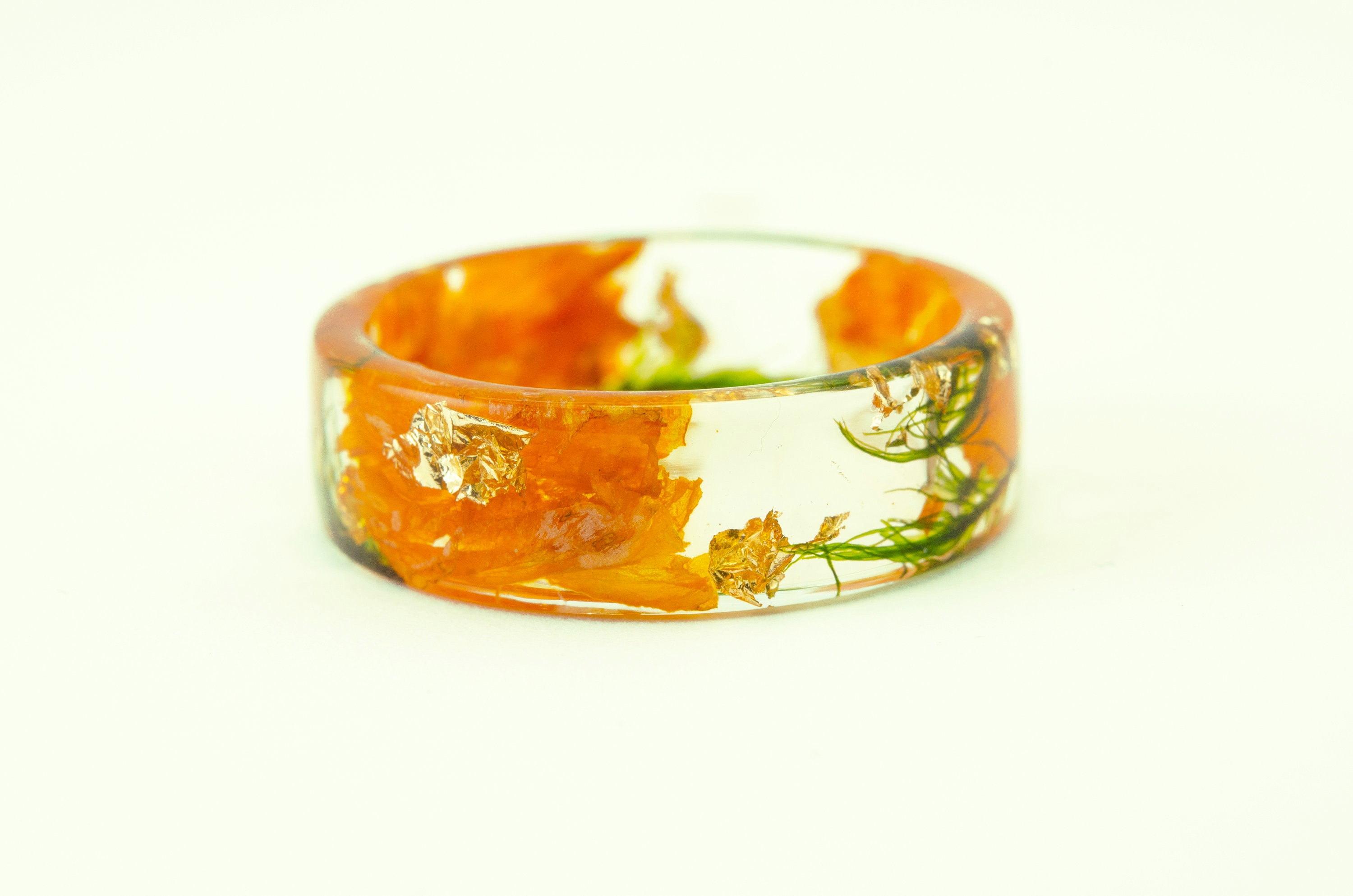 Eco Resin Ring REAL FLOWER RING Nature Inspired Engagement - Etsy Canada
