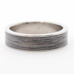 Titanium Ring With Poplar. Men's Titanium Ring With Poplar, Wedding ...