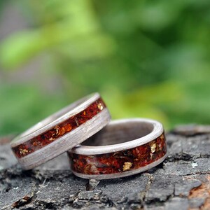 Wood rings for women 5 Year Anniversary 5th anniversary wood | Etsy