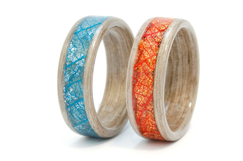 Secret Wood Ring Wooden Couple Rings Bentwood Rings Wood - Etsy Canada