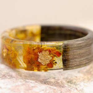 Unique Mens Wedding Band, Unique Mens Ring, Men Resin Ring, Mens Resin ...